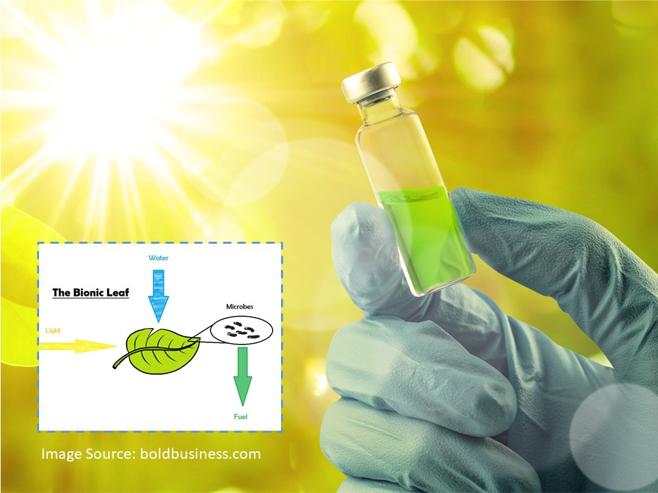 Liquid sunlight and Bionic leaf may solve the solar energy storage problem
